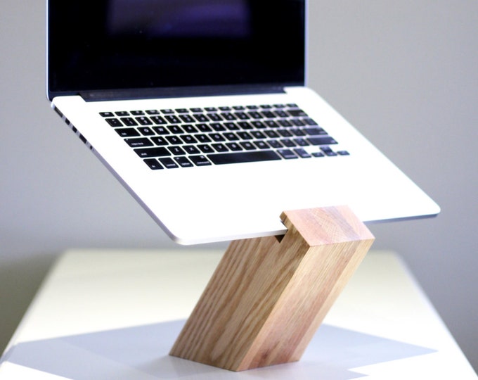 Greaterup Oak Laptop Stand - Etsy