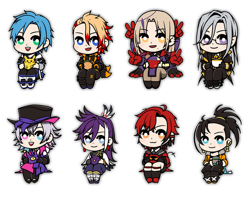 Holostars Tempus Sticker | Regis Altare Magni Dezmond Axel Syrios Noir ...