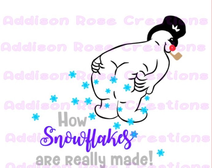 Farting Frosty SVG PDF JPEG - Etsy