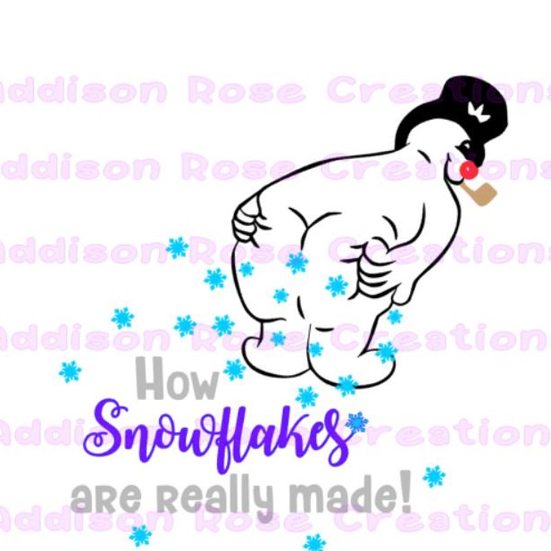 Snowman Farting - Etsy