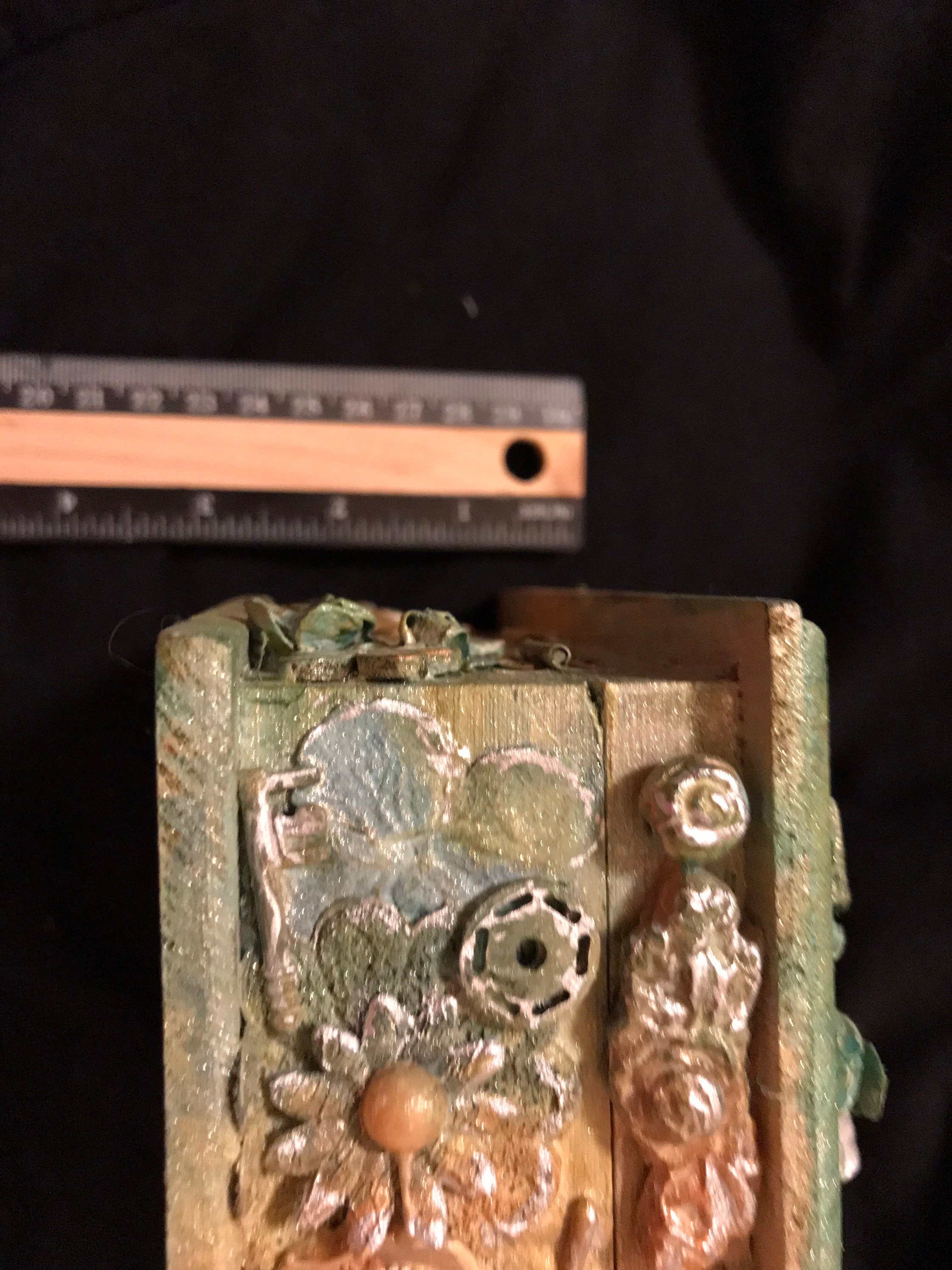 Steampunk Victorian Garden Mixed Media Art Box One of a Kind - Etsy