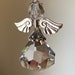 Comforting Gift Winged Angel Prism Angel With Silver Wing Clear Crystal ...