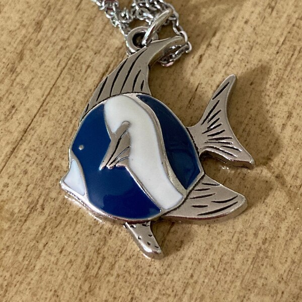 Angel Fish Pendant - Etsy