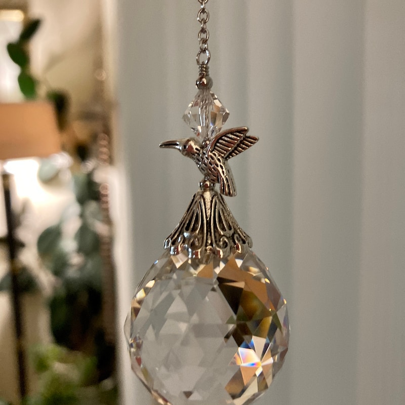 Hummingbird Crystal - Etsy