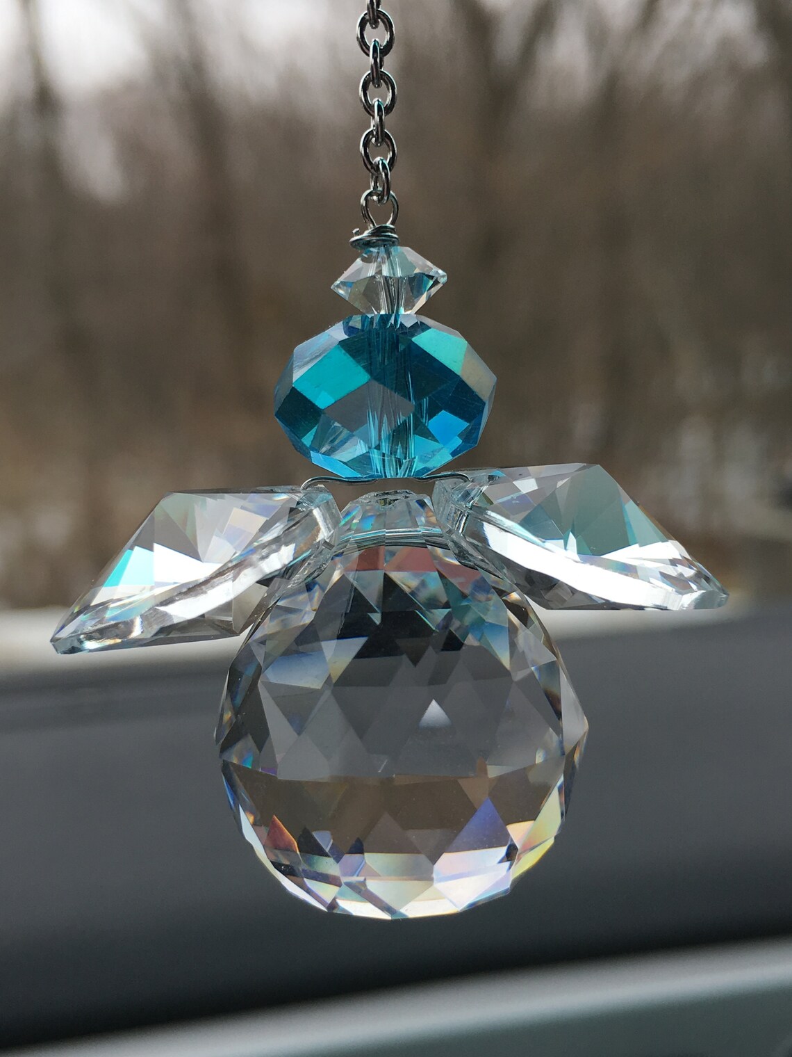 Angel Sun Catcher Rainbow Prisms Crystal Sun-catcher Window Sun Catcher ...