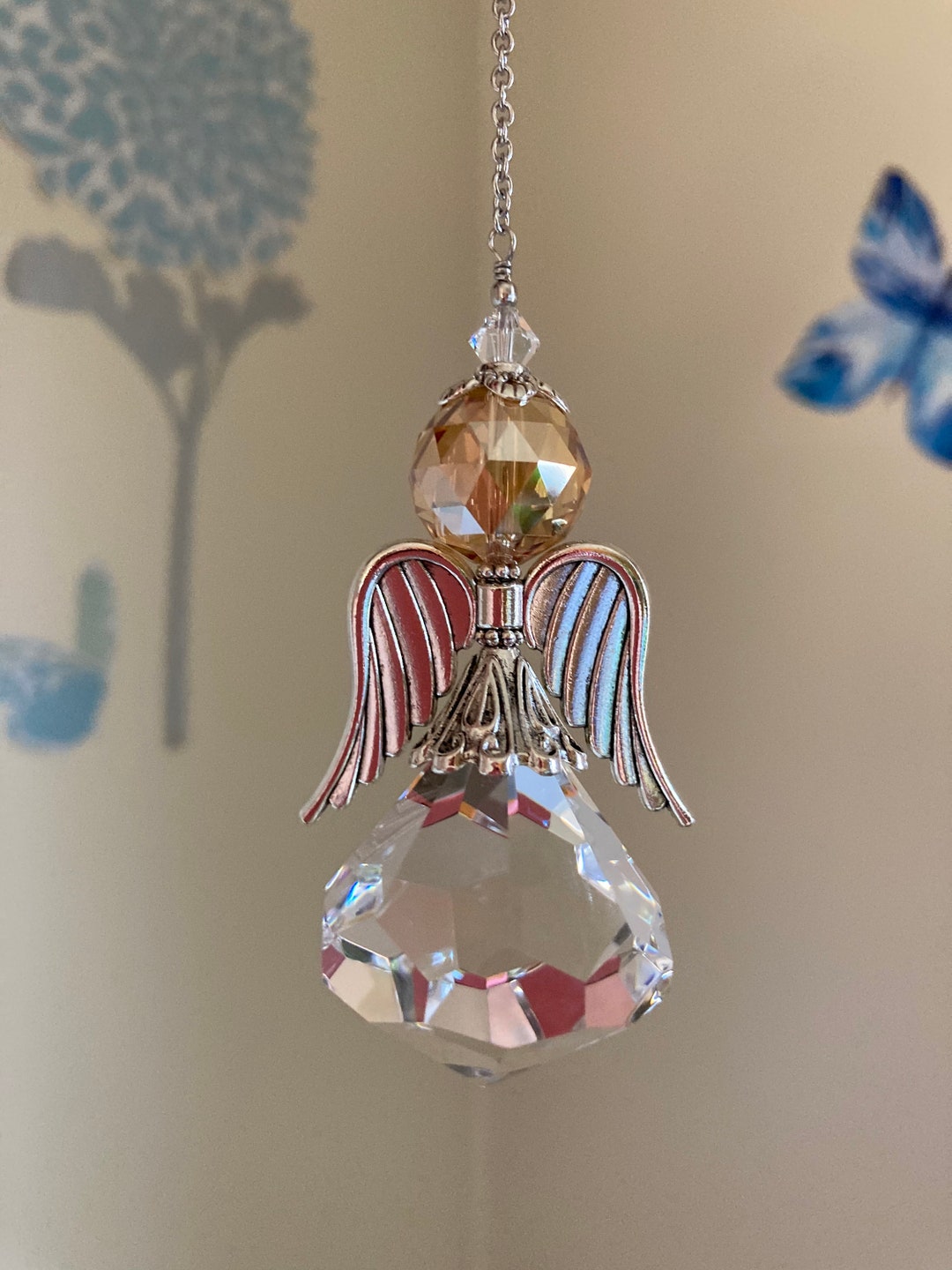Angel Crystal Prism Suncatcher Ornament Gift for Nurse Sympathy ...
