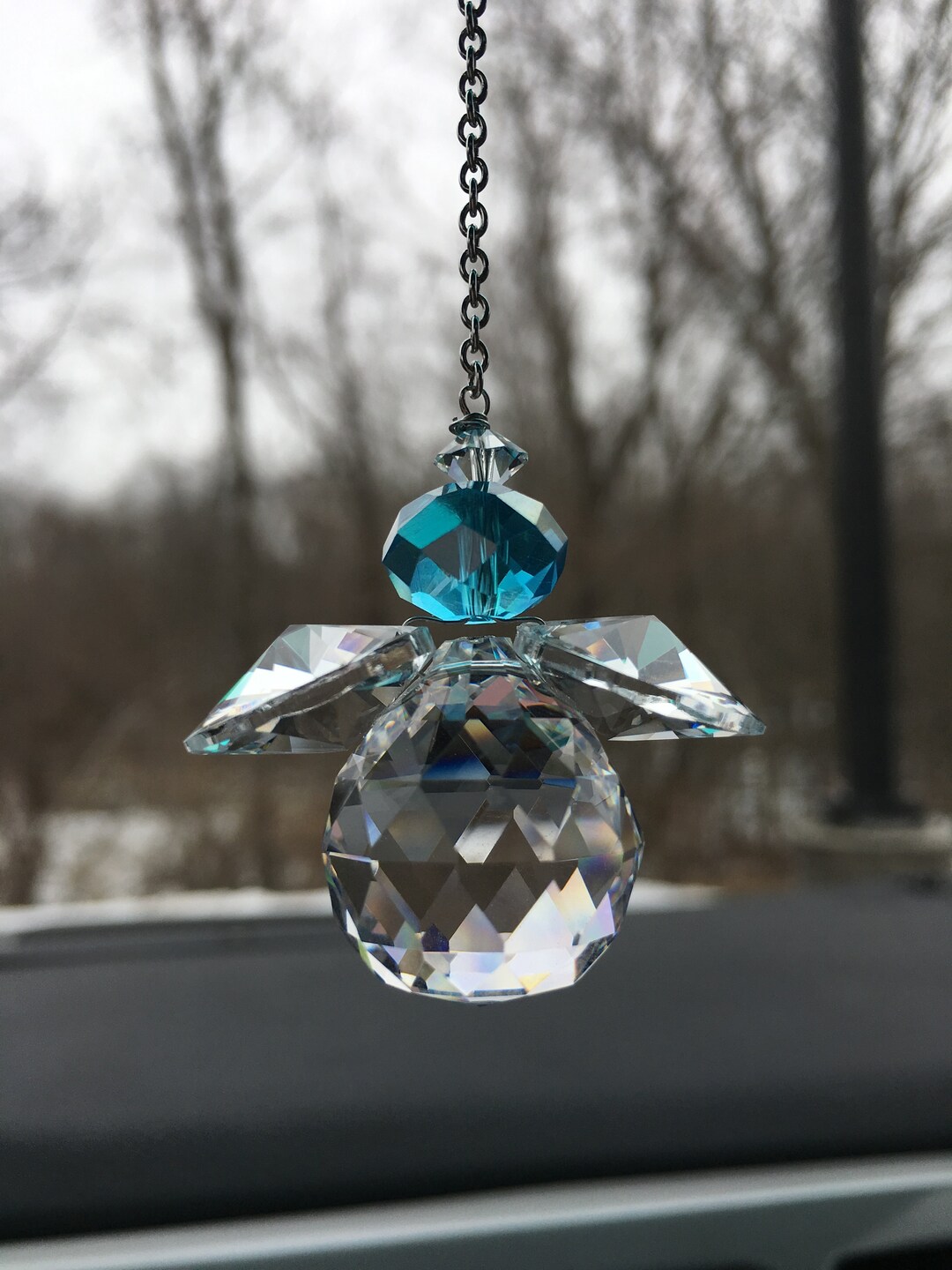 Angel Sun Catcher Rainbow Prisms Crystal Sun-catcher Window Sun Catcher ...