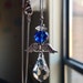 Guardian Angel Teardrop Crystal Pendant Chain Necklace - Etsy