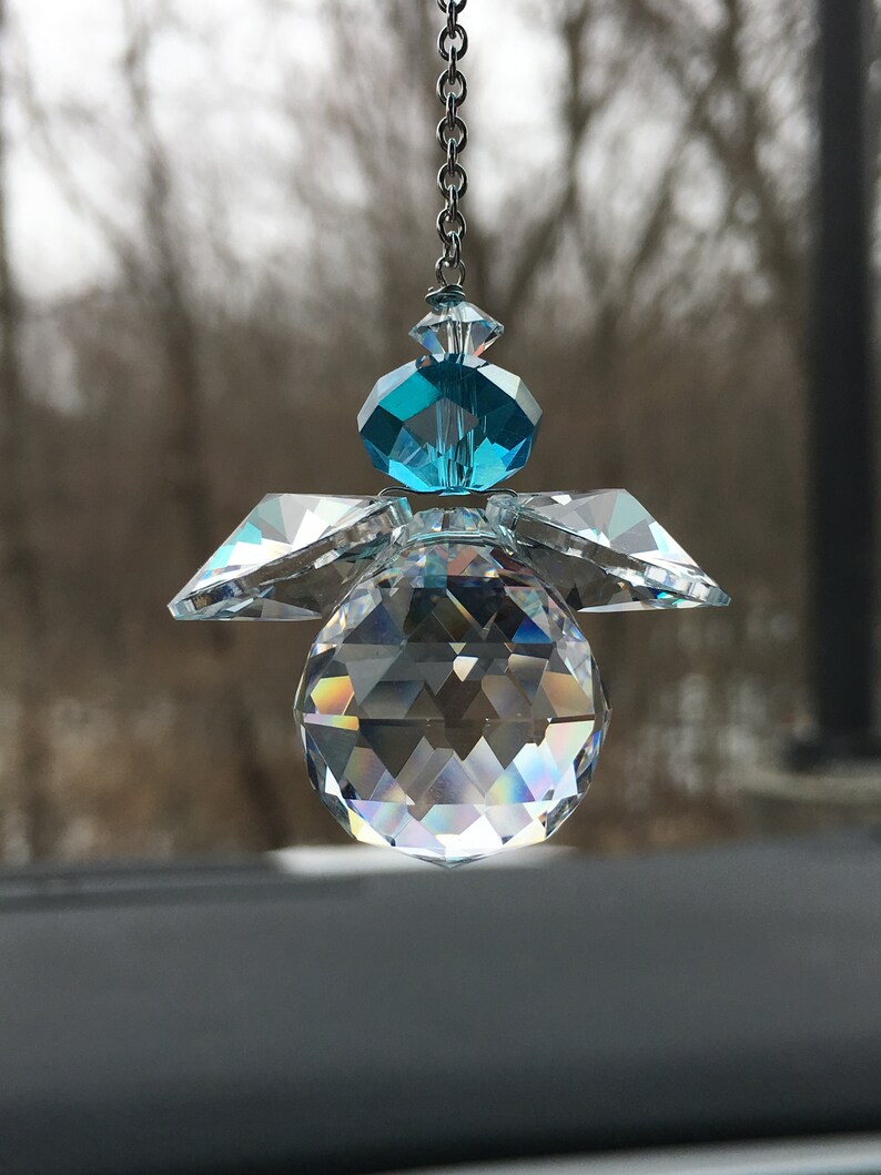 Angel Sun Catcher Rainbow Prisms Crystal Sun-catcher Window - Etsy
