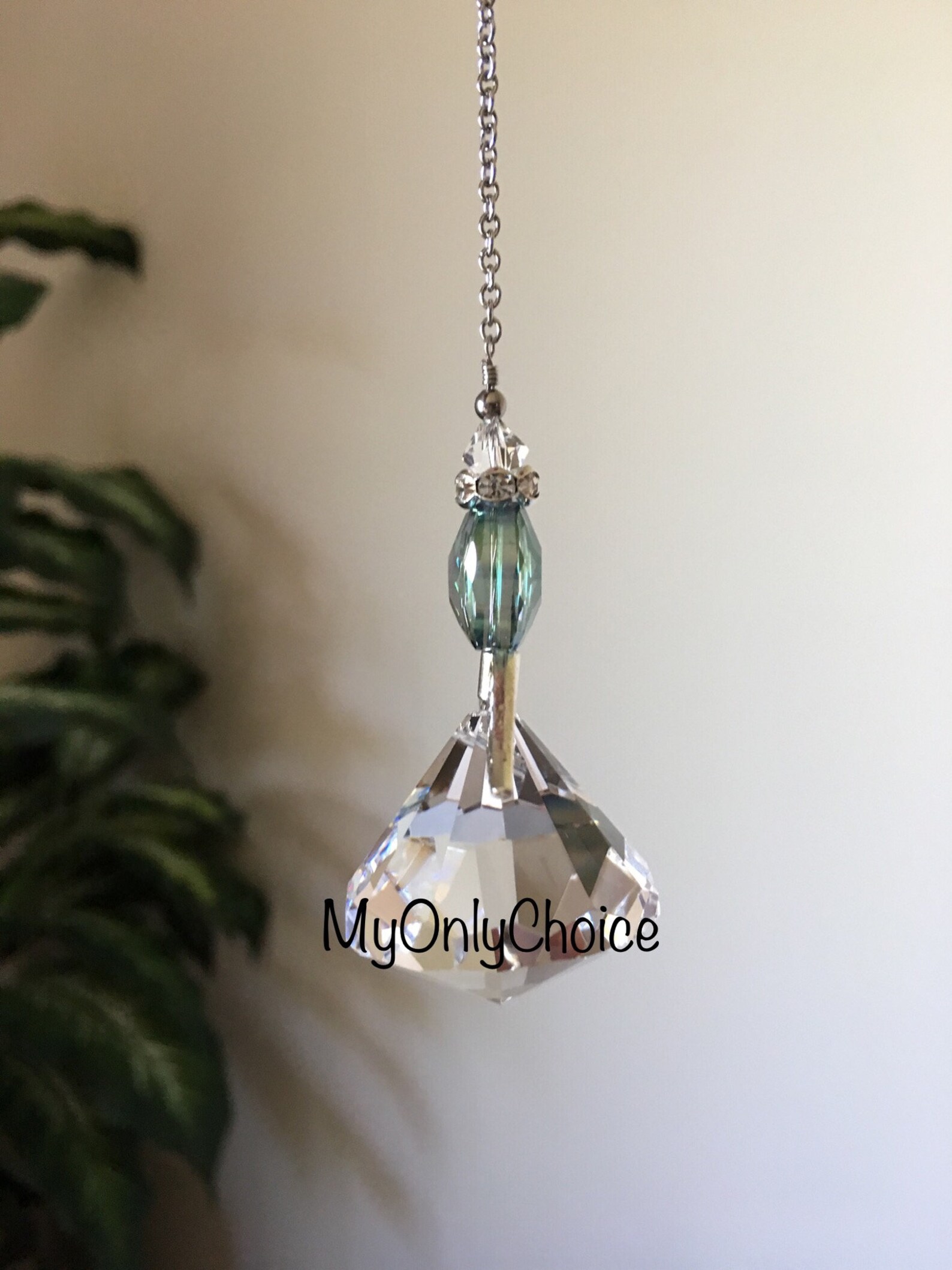 Prism Angel Pendant Guardian Angel Angel Wing Glass Angel | Etsy