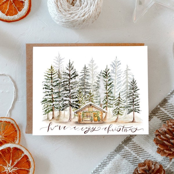 Cabin Christmas - Etsy