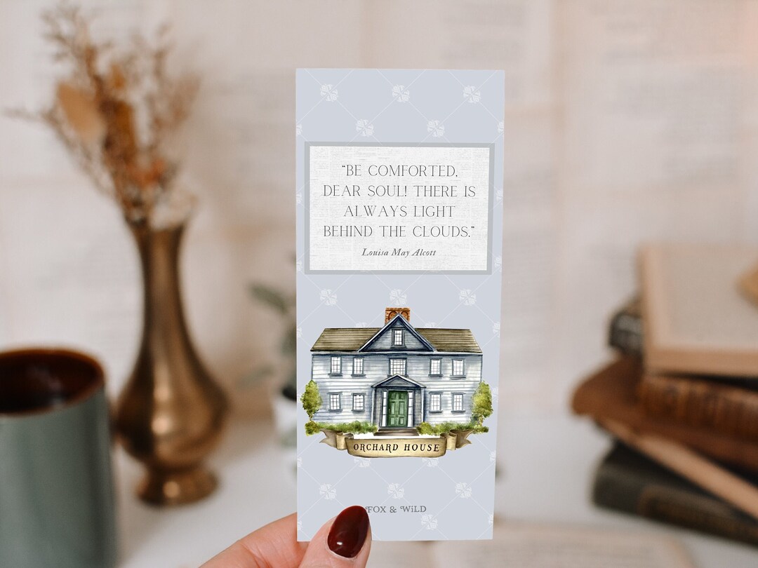 Little Women Quote Bookmark. Louisa May Alcott. Book Lover Gift ...