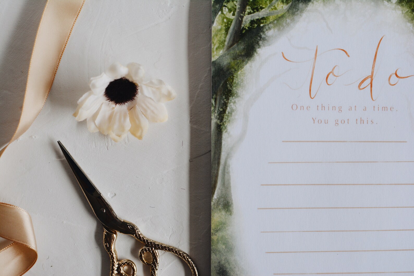 Whimsical Forest To Do List / 50 Sheets Large Hand Painted | Etsy