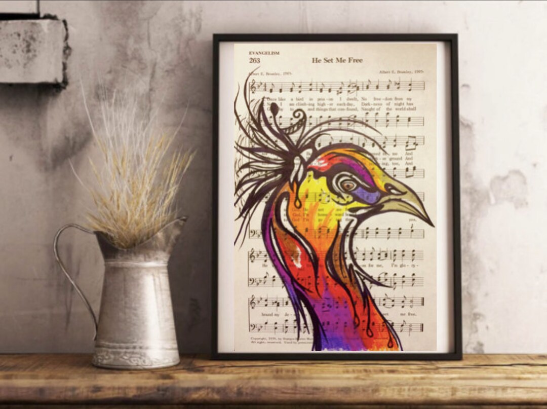He Set Me Free art Print - Etsy