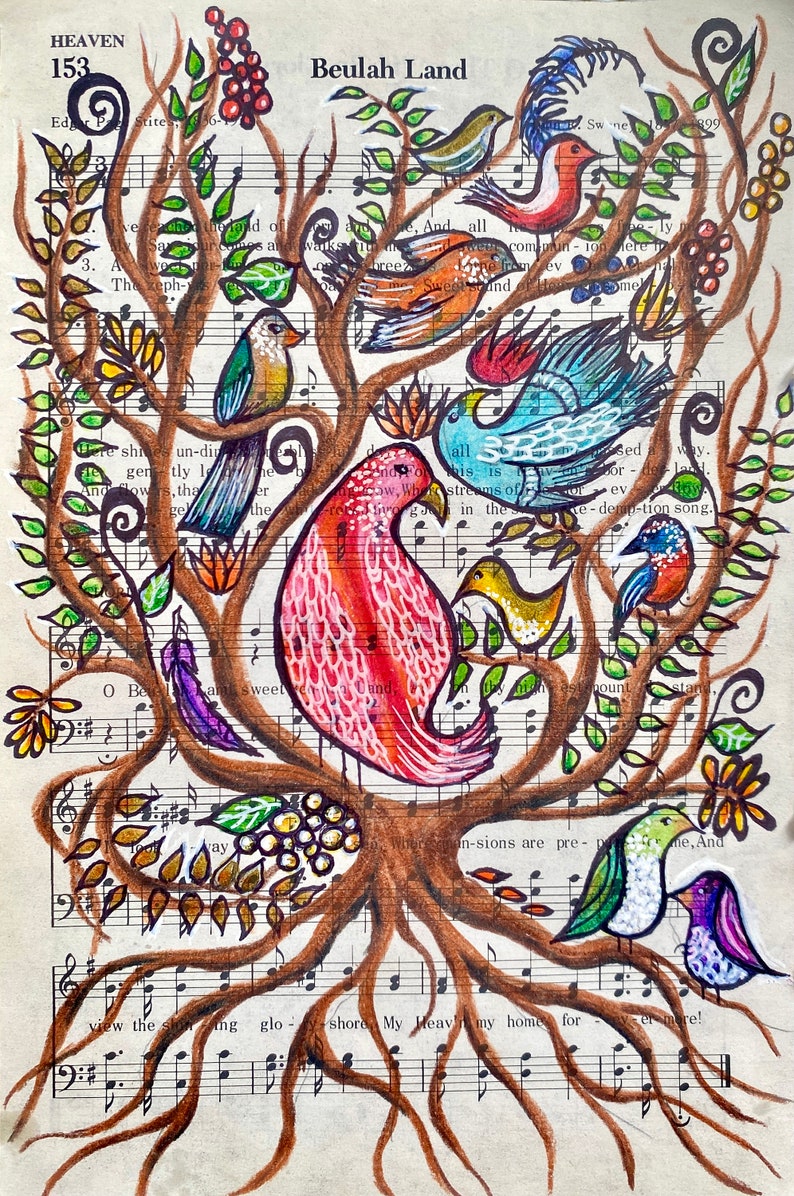 Beulah Land (art Print) - Etsy