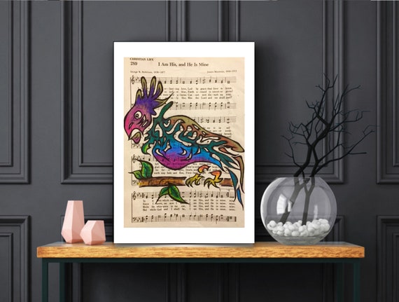 I Am His and He is Mine art print | Etsy