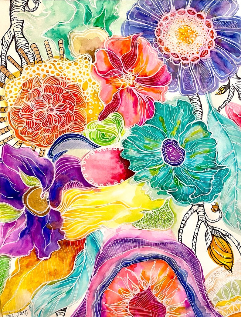 Wonder and Awe 2 (original Painting) - Etsy