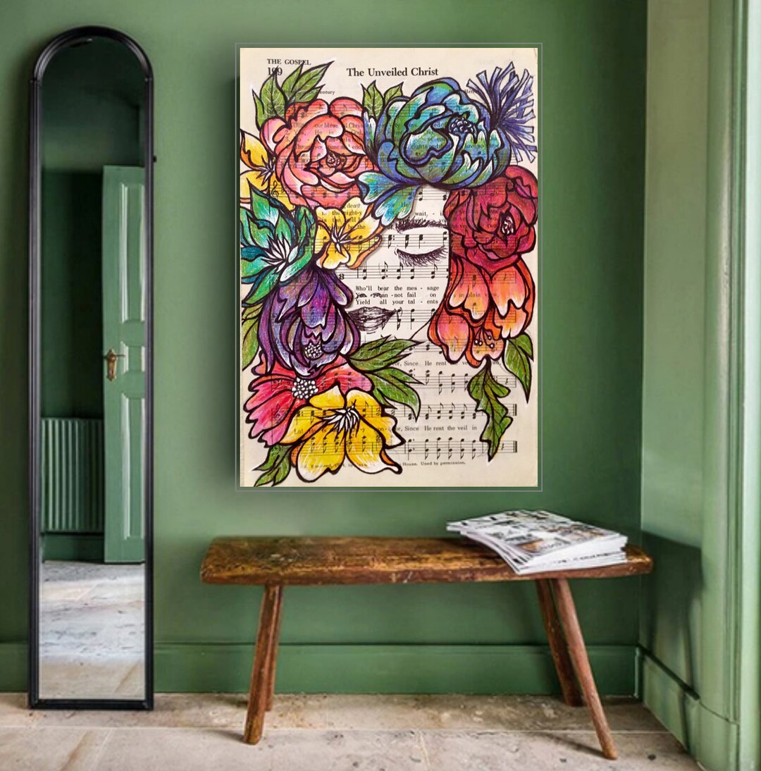 The Unveiled Christ (art Print) - Etsy