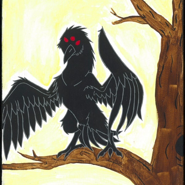 Three Eyed Raven - Etsy