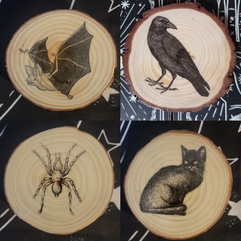 Halloween Coasters - Etsy