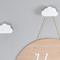 Wall Clothes Hanger Wall Hook for Kids Cloud Nursery Decor Cloud Wall ...