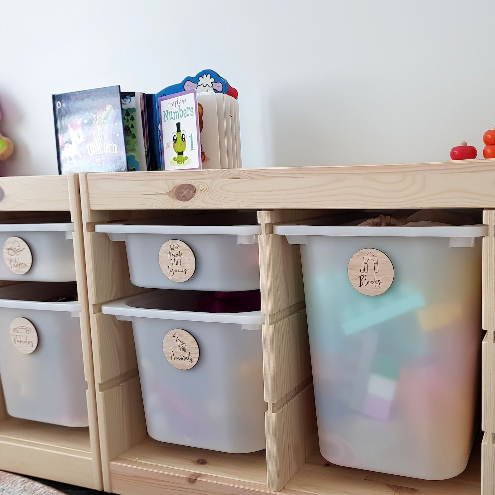 Personalised Toy Storage Labels With Illustrations Ikea - Etsy Australia
