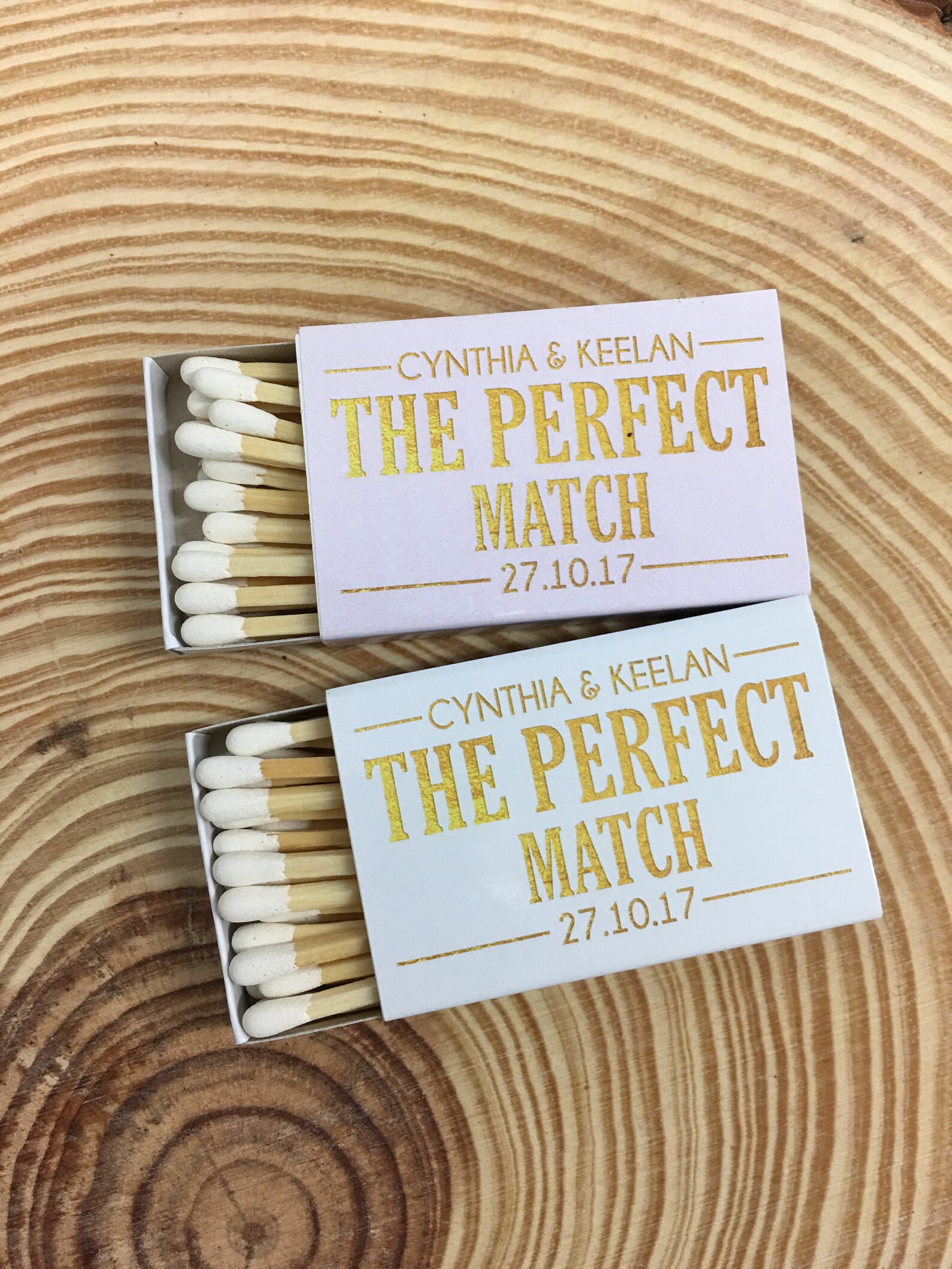 Stickers for Matchboxes the Perfect Match Personalised | Etsy