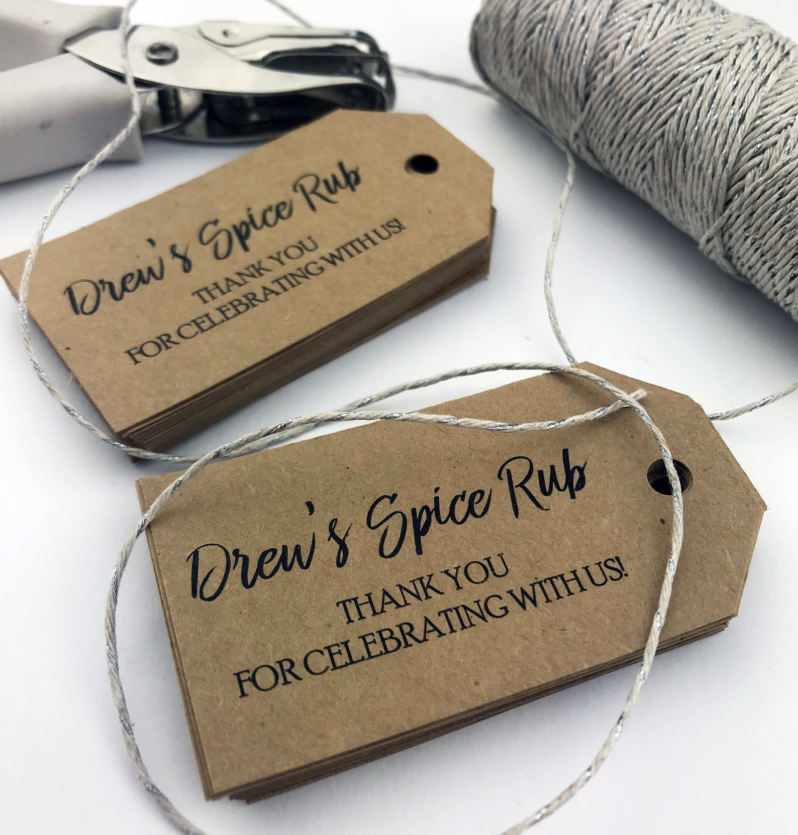 Wedding Favor Tags Printed Gift Tags Personalized Swing - Etsy