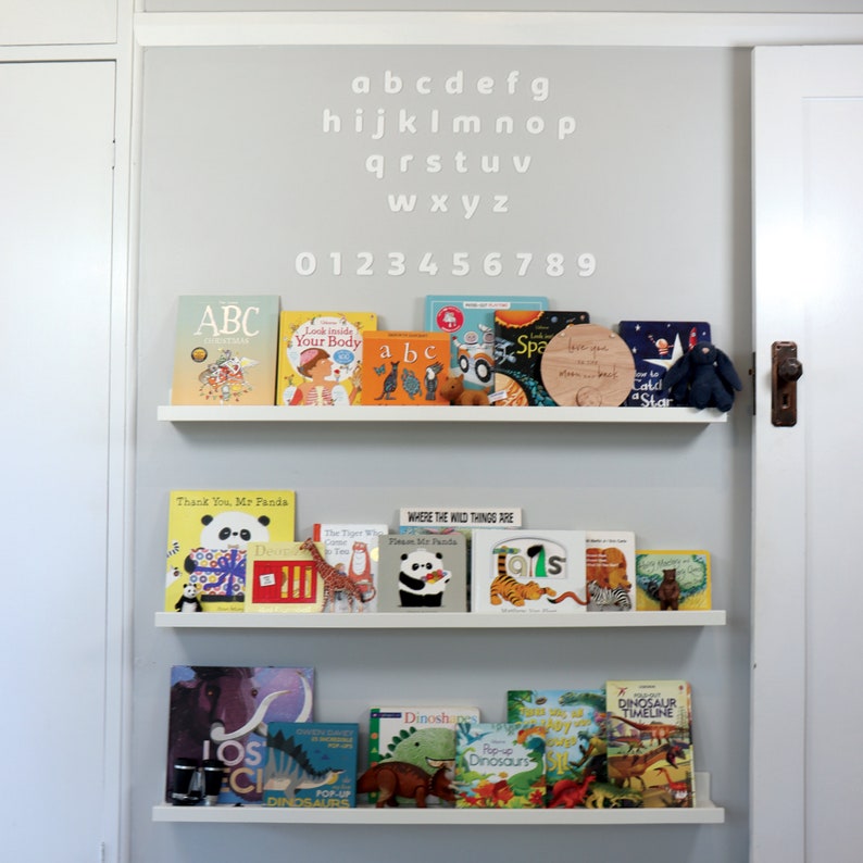 Wooden Letters and Numbers Alphabet A Z and 1-9 Plus - Etsy