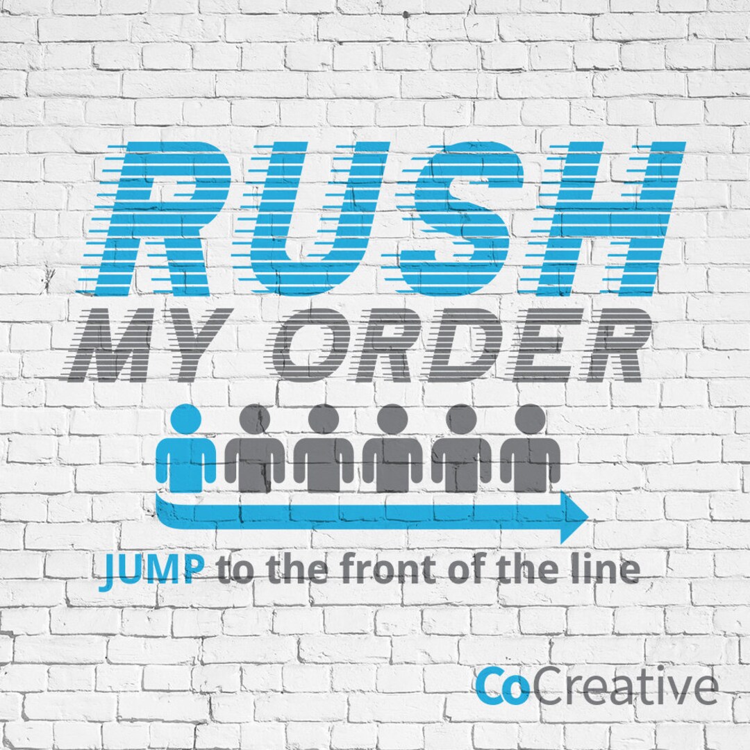 RUSH MY ORDER - Express Turn Around Matches - Etsy