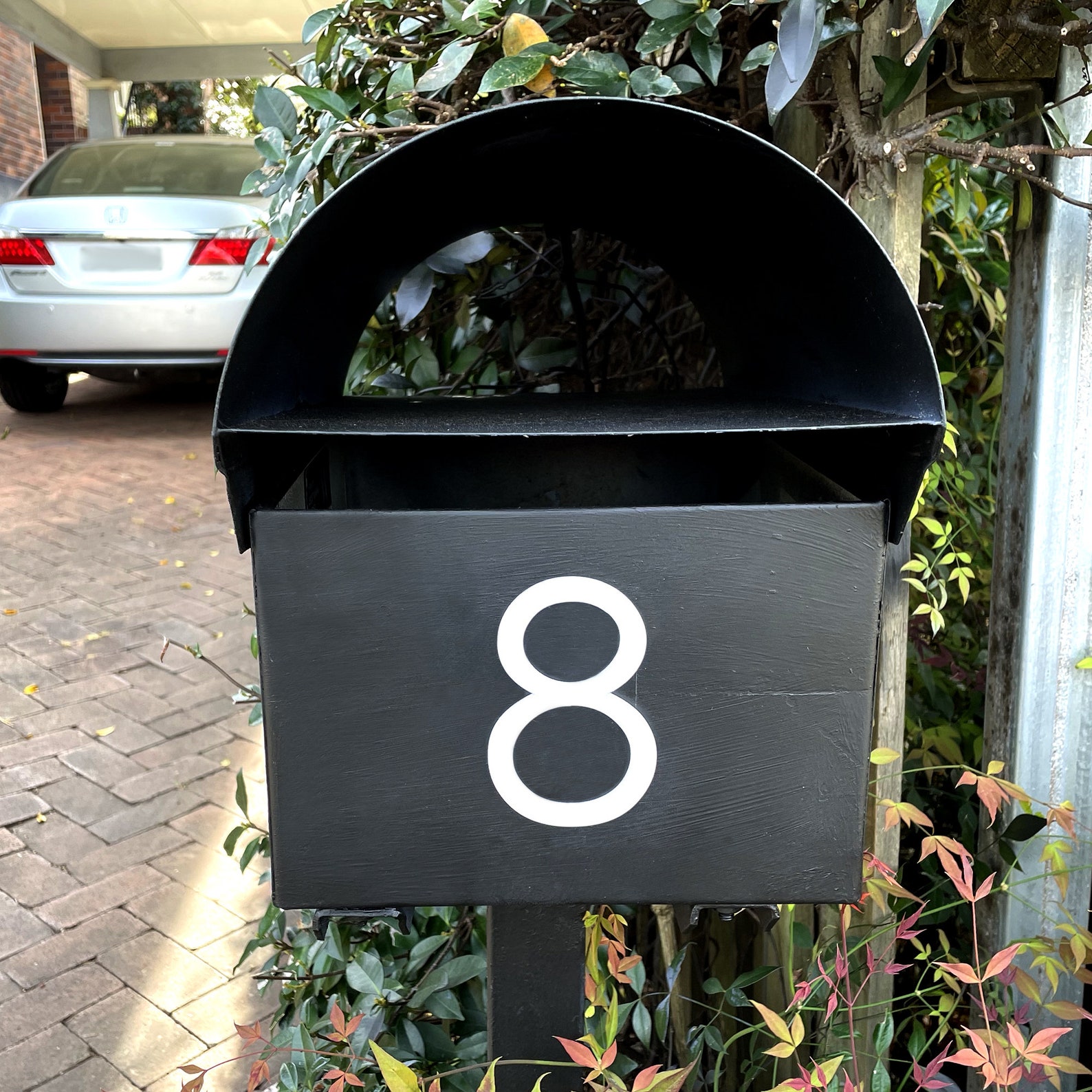 Custom Mailbox Number | Acrylic Letterbox Number | Modern Mail Box ...