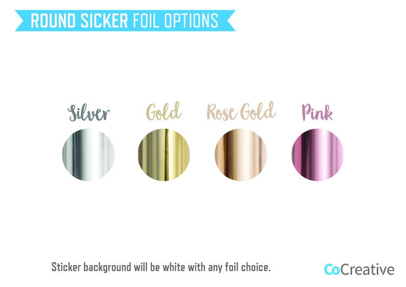 Round Gold Foil Stickers for Wedding Invites Personalised | Etsy