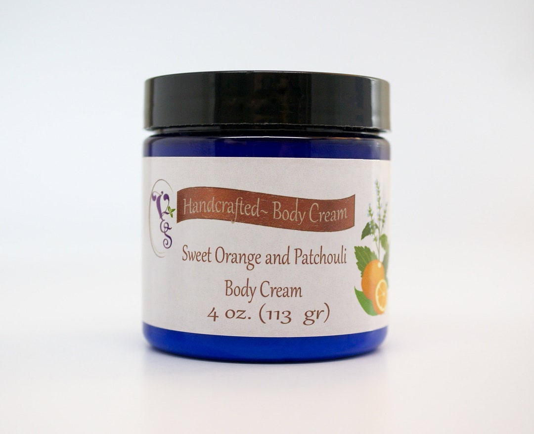 Sweet Orange and Patchouli Body Cream - Etsy