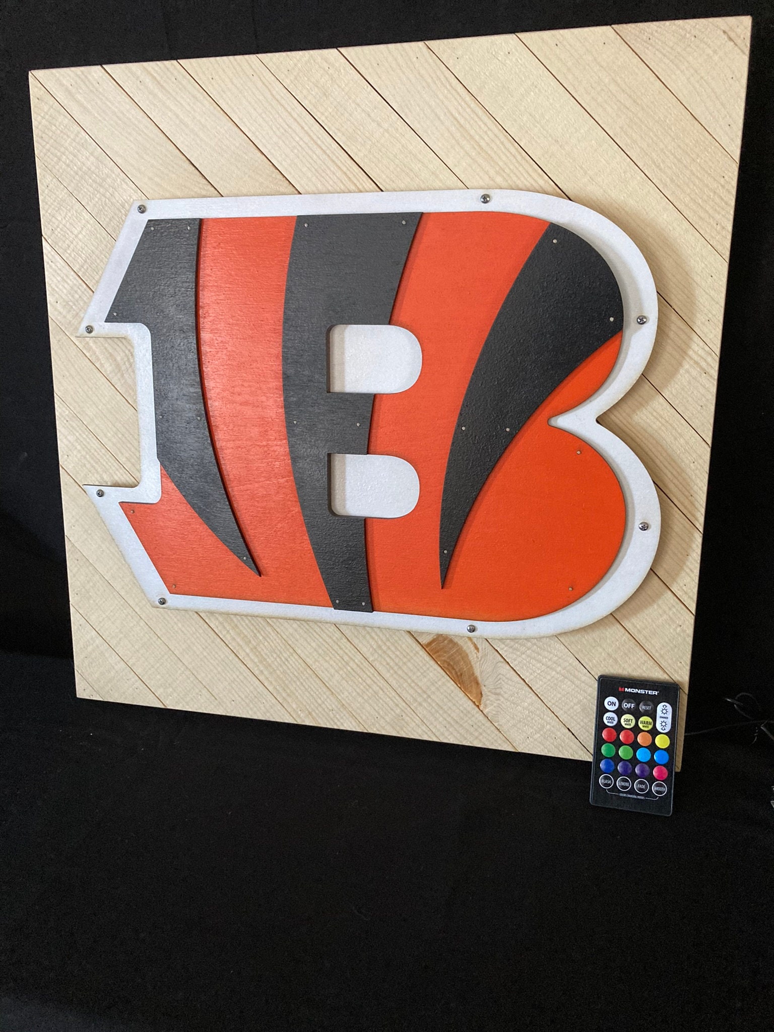 Cincinnati Bengals Wooden Sign Wall Décor Signs etna.com.pe