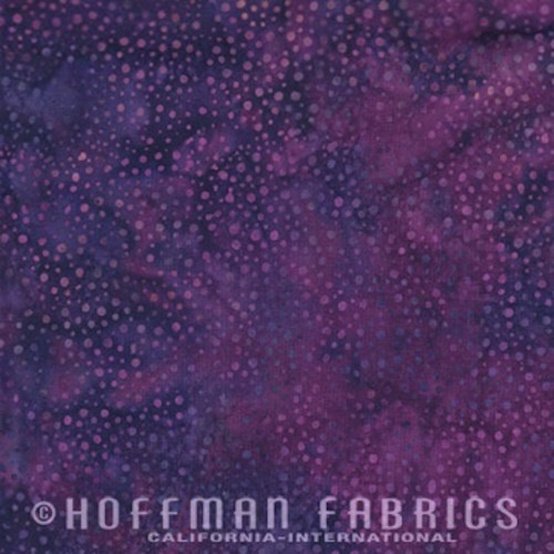 Batik Fabric Purple Batik Fabric Bali Purple Batik Dots - Etsy