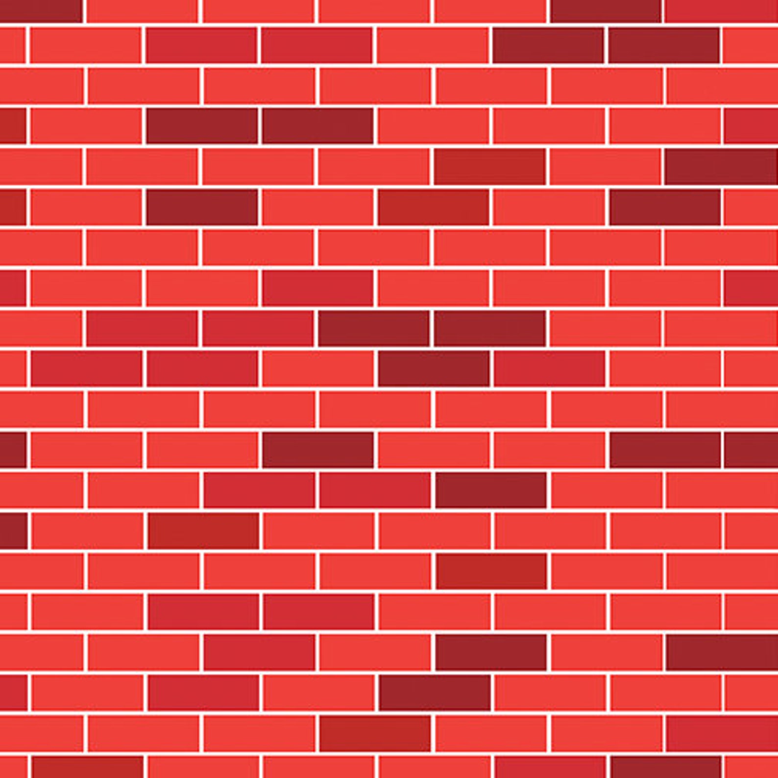 Brick Fabric, Construction Fabric, Brick by Brick Red Fabric ...