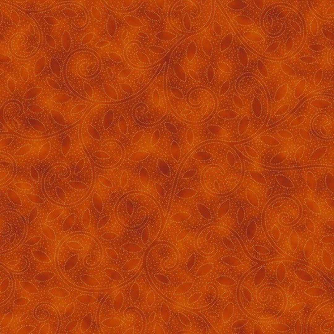 Fall Fabric, Leaf Fabric, Swirl Fabric, Fall for Autumn, Autumn Fabric ...