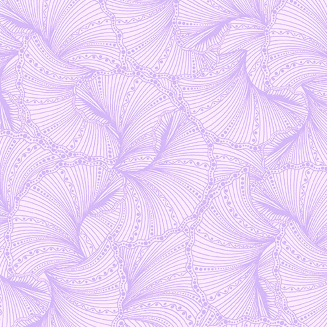 Purple Fabric Swirl Fabric Fan Fare Geometric Fabric - Etsy