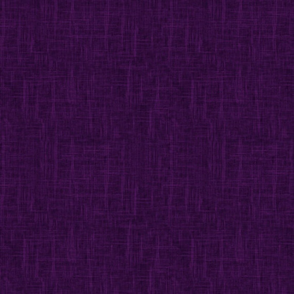 Purple Fabric Solid Cotton Fabric Deep Purple Linen Texture - Etsy