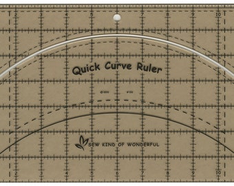 Quick Curve Ruler by Sew Kind of Wonderful SKW-QCR Acrylic - Etsy