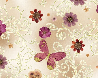 Butterfly fabric | Etsy