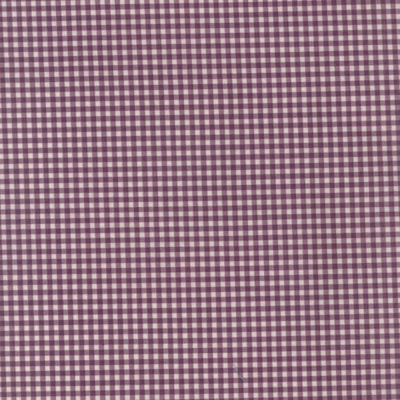 Check Fabric Purple Fabric French Chateau Fall Fabric - Etsy UK