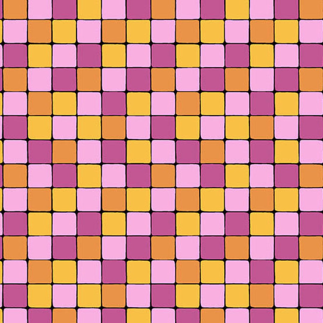 Check Fabric, Pink Fabric, Hoot Hoot, Warm Blocks, Pink Check Fabric ...