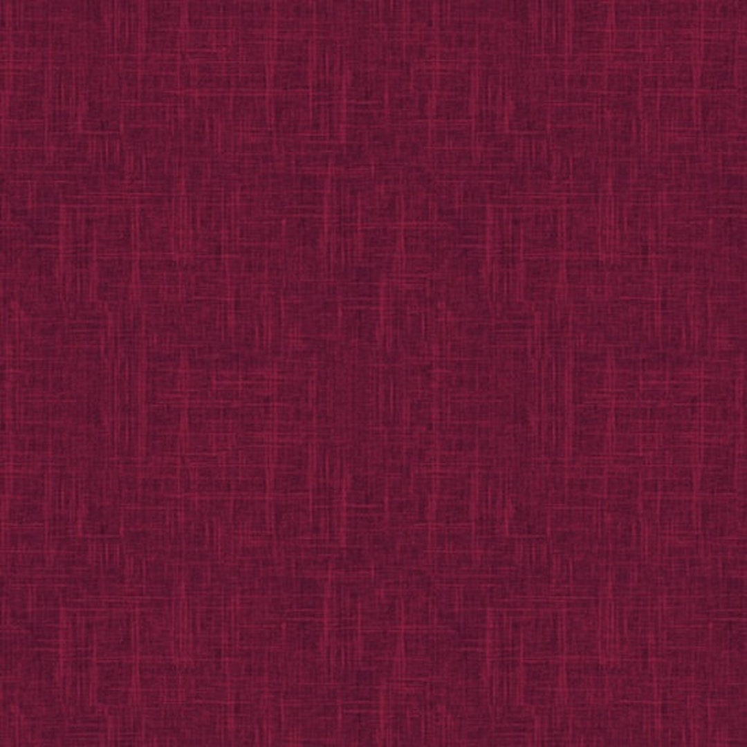 Red Fabric, Solid Cotton Fabric, Ruby, Linen Texture Fabric, Screen ...