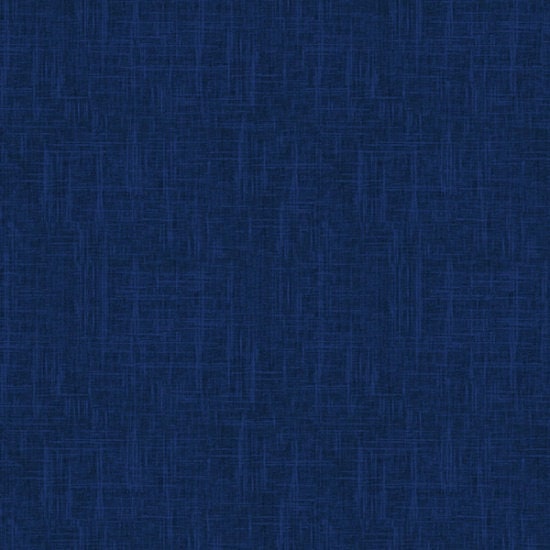 Navy Blue Pattern Fabric