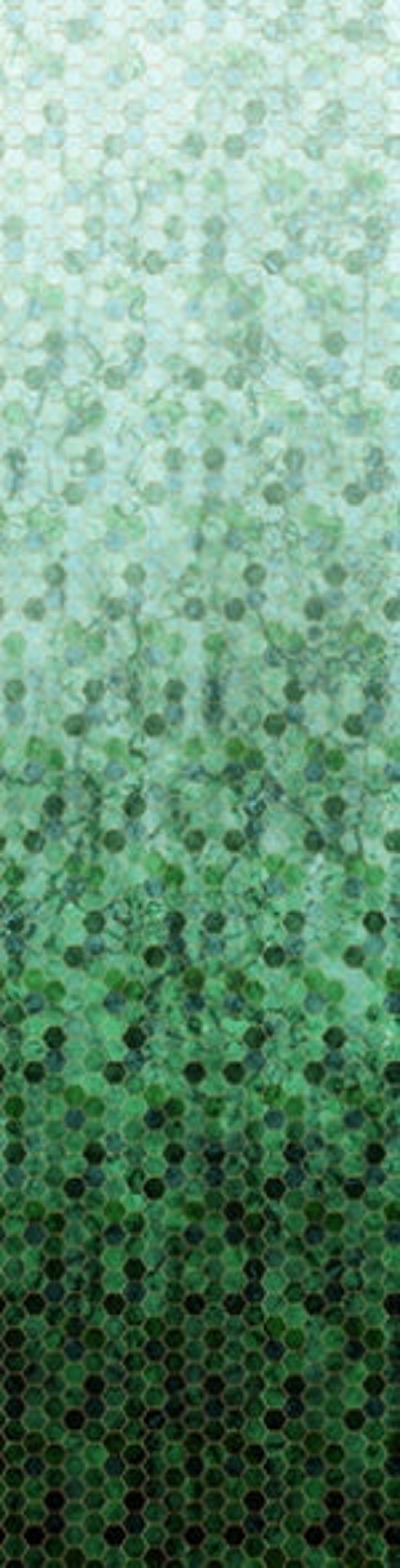 Ombre Fabric, Green Fabric, Backsplash Fabric, Sea Green, Geometric ...