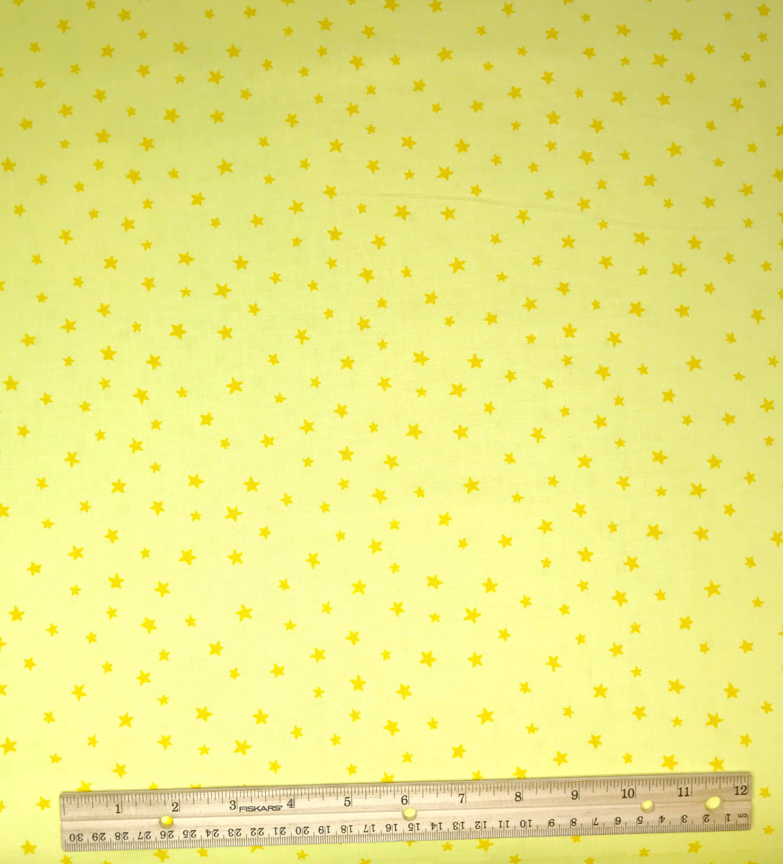 Stars Fabric Yellow Fabric Sky Fabric Unicorn Fabric - Etsy