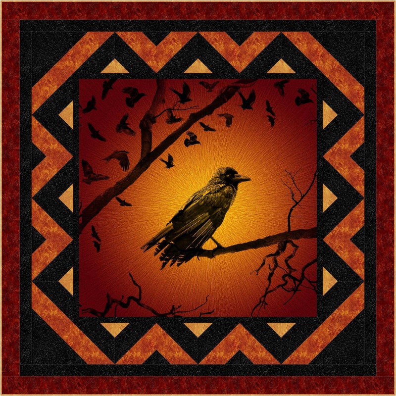 Halloween Quilt Panels - Etsy