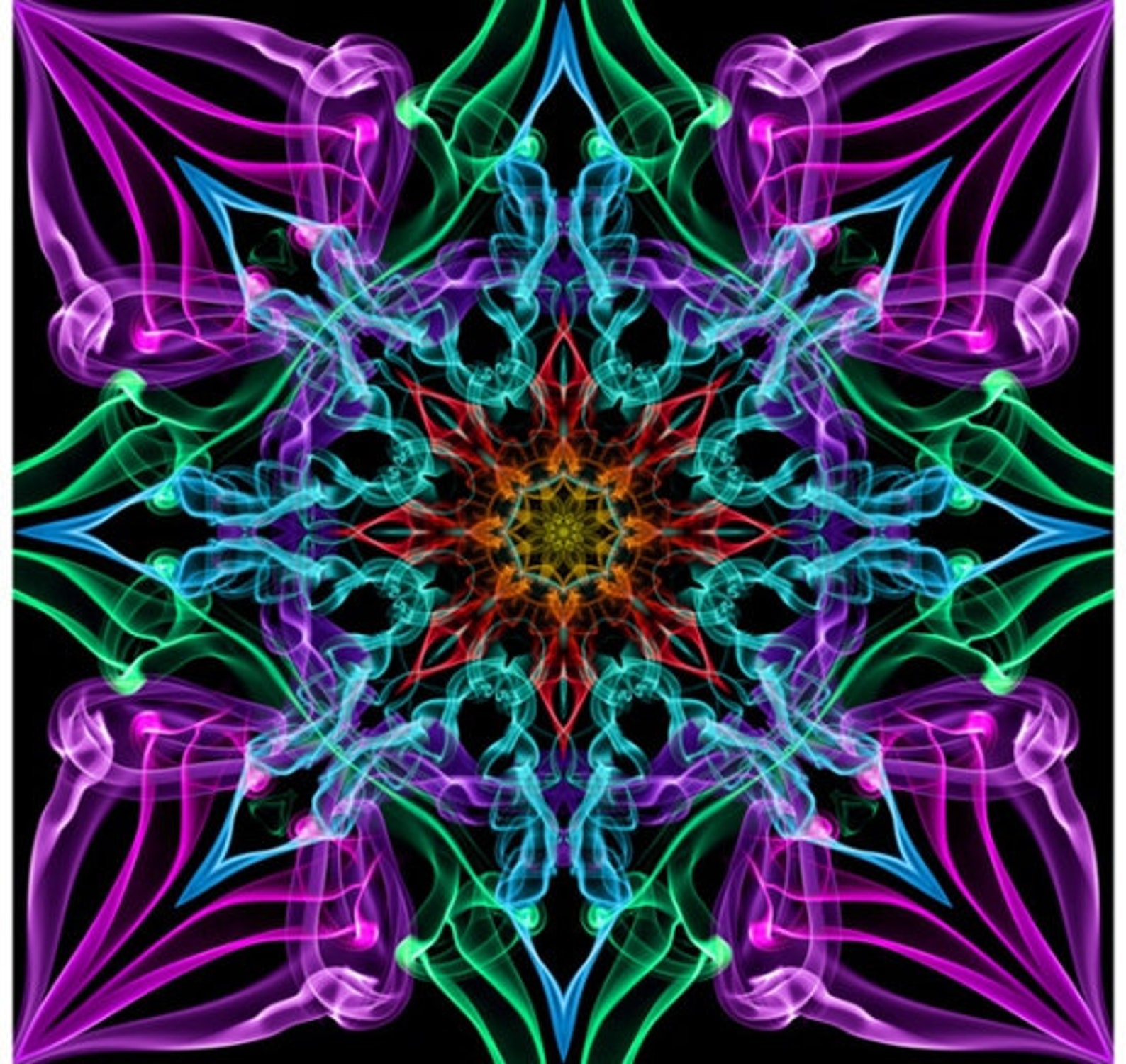 Floral Fabric Fabric Panel Fire Fabric Smoke Fabric Dream | Etsy