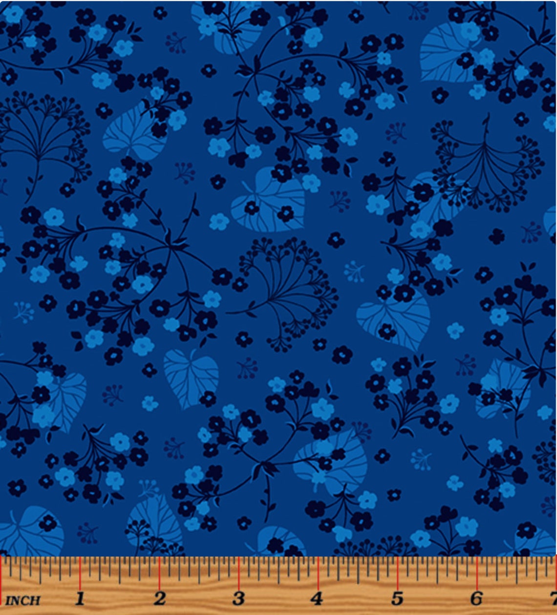 Wide Backing Fabric Quilt Back Fabric Harmony Denim Blue | Etsy